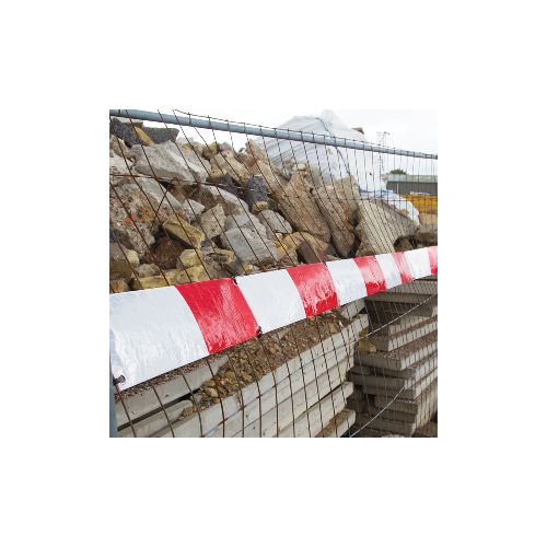 Hi-Visibility Fencing Strips - Red & White