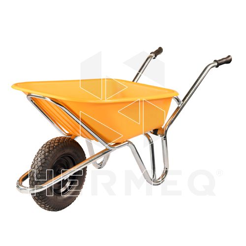 120l Heavy Duty Plastic Wheelbarrows Tough Versatile