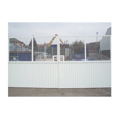 On Ground Mesh Heavy Duty Vehicle Gate