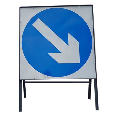 Temporary Wicket Signs