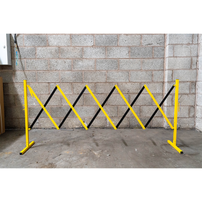 Yellow HDPE Plastic Expandable Barrier - 3900mm x 1000mm